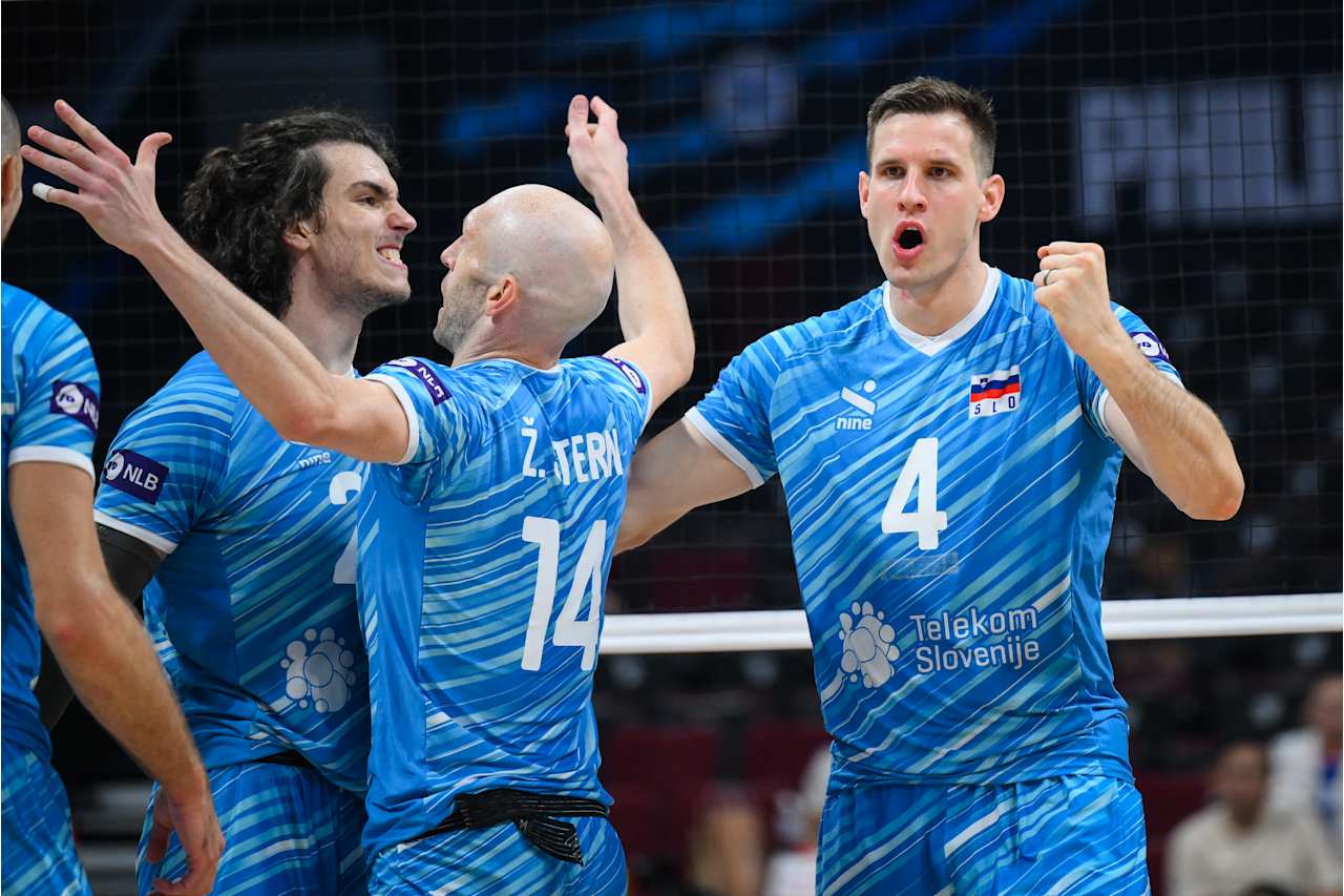 Slovenski odbojkarji za četrtfinale danes proti ZDA